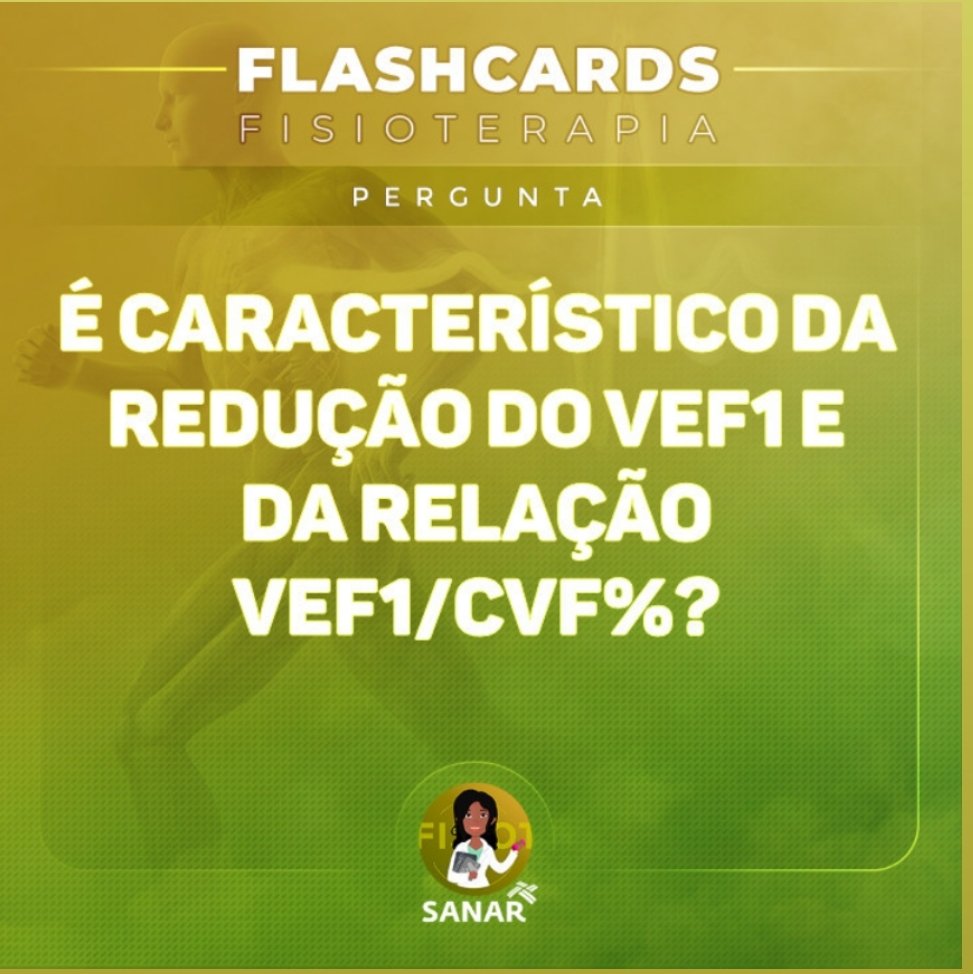 Flaschcard de VEF | Fisioterapia