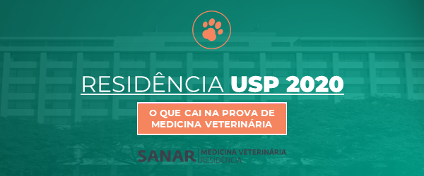Edital Residência USP 2023 - Veterinária - SANAR