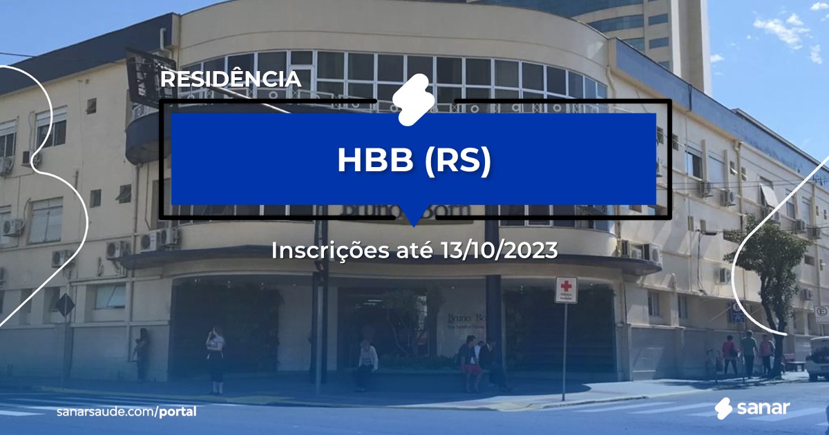 Residência Multiprofissional HBB - RS 2024: 18 vagas!