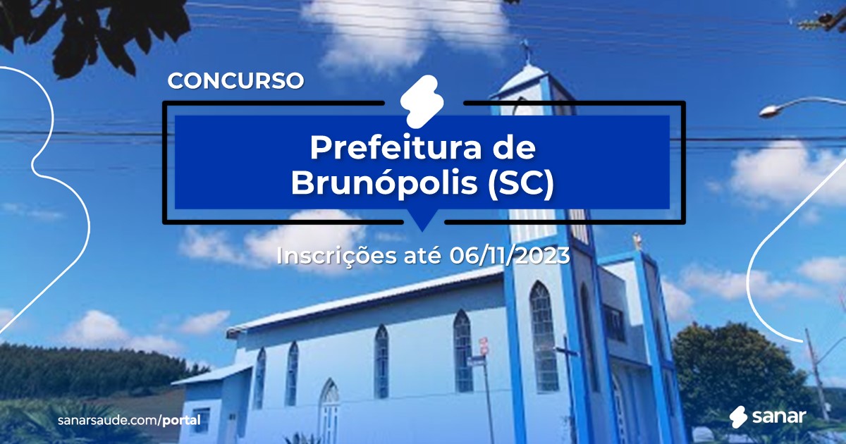 Concurso de Brunópolis - SC: vagas na Saúde para enfermeiros!